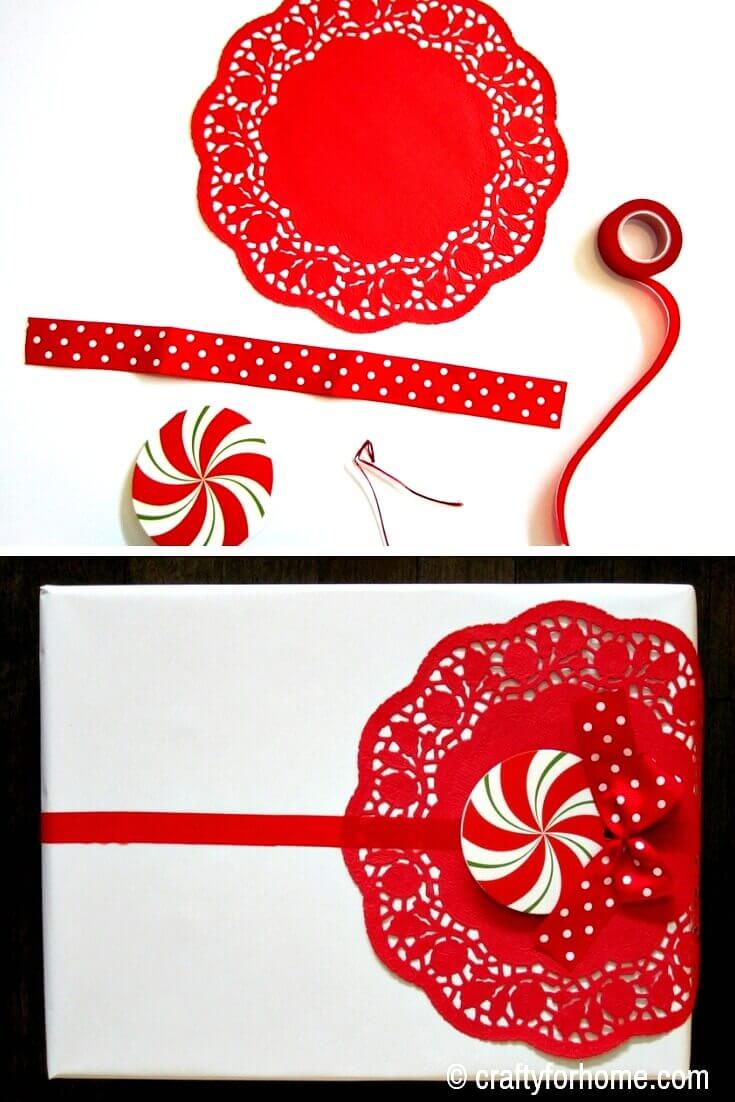 10 Red Accent Gift Wrapping Ideas | Crafty For Home