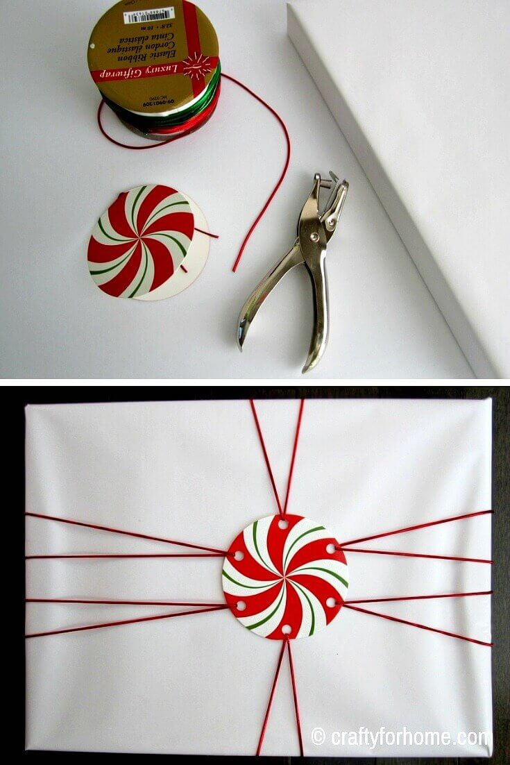 10 Red Accent Gift Wrapping Ideas | Crafty For Home