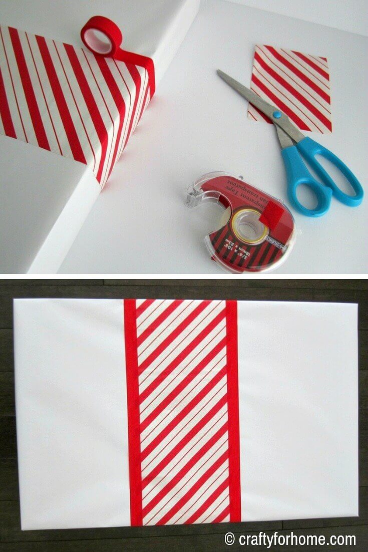 10 Red Accent Gift Wrapping Ideas | Crafty For Home