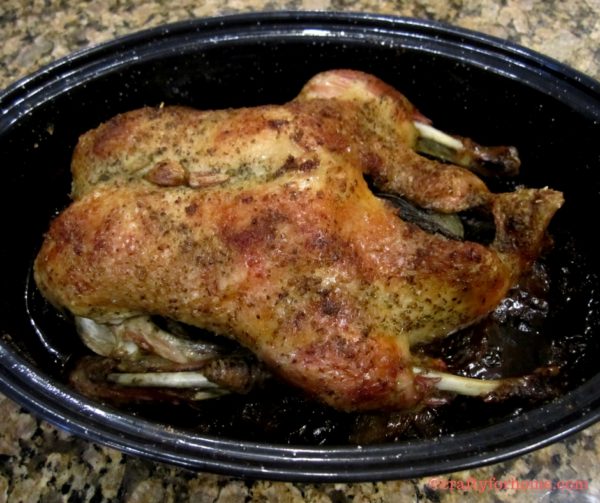 Easy Roasted Duck With Herb | Crafty For Home