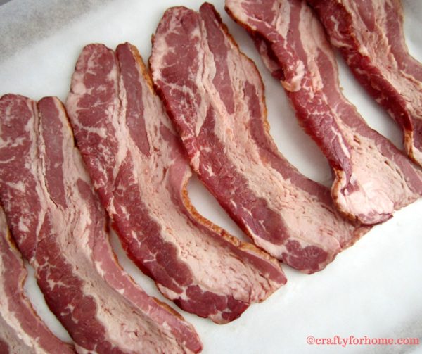 Beef Bacon Wrapped Asparagus | Crafty For Home