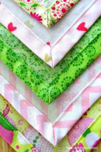 Sew Easy Handmade Mitered Corner Napkins | Crafty For Home