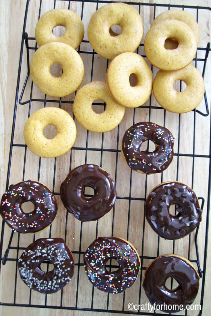 Baked Butternut Squash Donuts | Crafty For Home