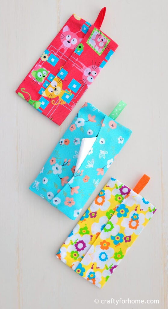 How To Sew Pocket Tissue Holder | Crafty For Home
