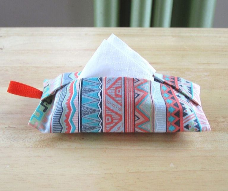 How To Sew Pocket Tissue Holder | Crafty For Home