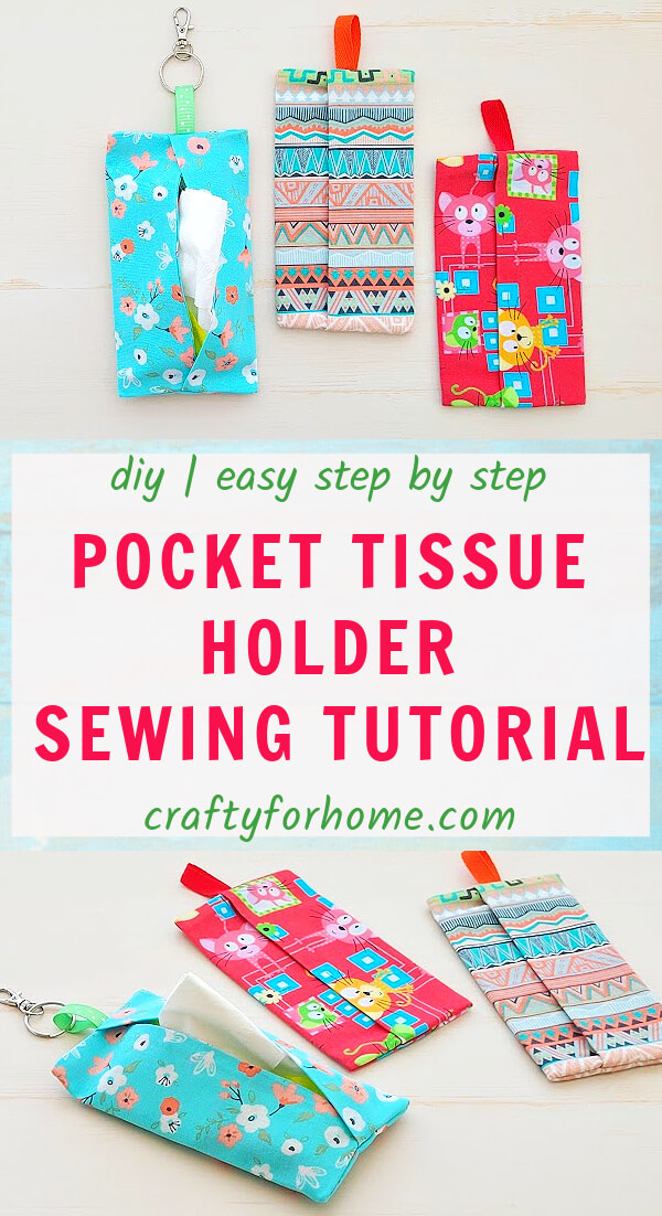 How To Sew Pocket Tissue Holder | Crafty For Home