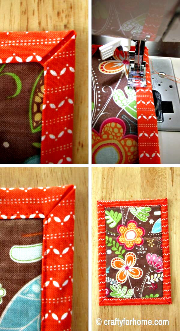 Easy Binding Mug Rug | Crafty For Home