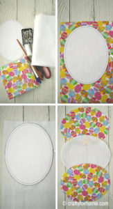 Easy Oval Mug Rug Tutorial | Crafty For Home