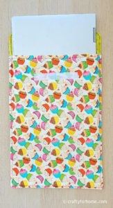 DIY Laptop Sleeve Tutorial From Fabric | Crafty For Home