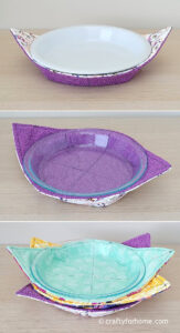 Reversible Pie Plate Cozy: Easy Tutorial | Crafty For Home