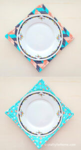 Microwave Dinner Plate Cozy: Easy Tutorial | Crafty For Home