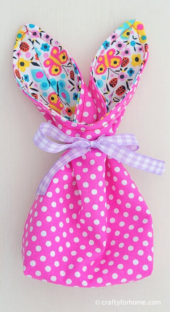 Easter Bunny Treat Bags With Easy Tutorial | Crafty For Home