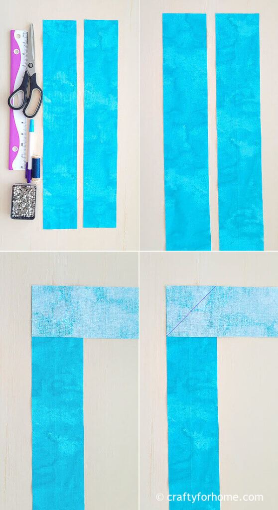 DIY Fabric Strap Tutorial | Crafty For Home