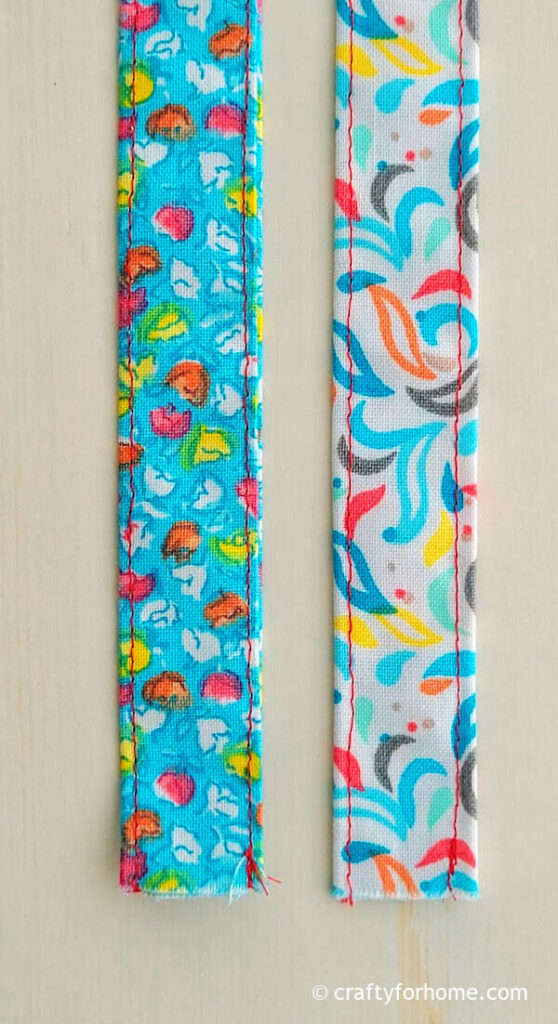 DIY Fabric Strap Tutorial | Crafty For Home