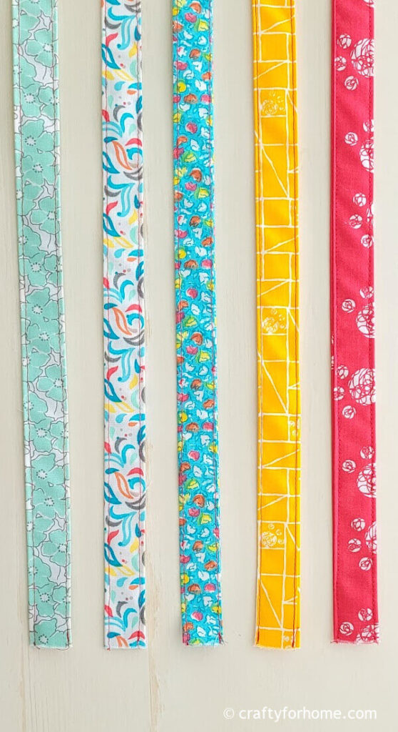 DIY Fabric Strap Tutorial | Crafty For Home