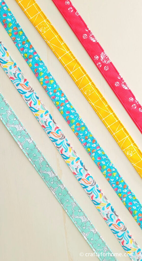 DIY Fabric Strap Tutorial | Crafty For Home