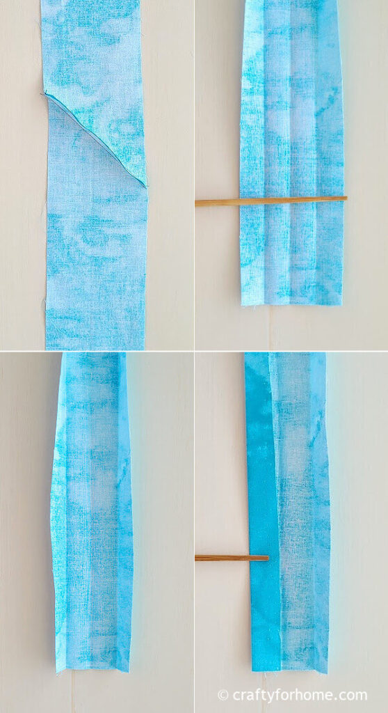 DIY Fabric Strap Tutorial | Crafty For Home