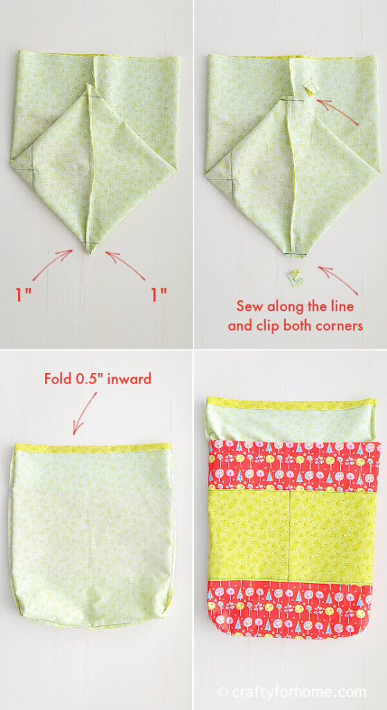 Easy Library Tote Bag Tutorial With Pocket | Crafty For Home