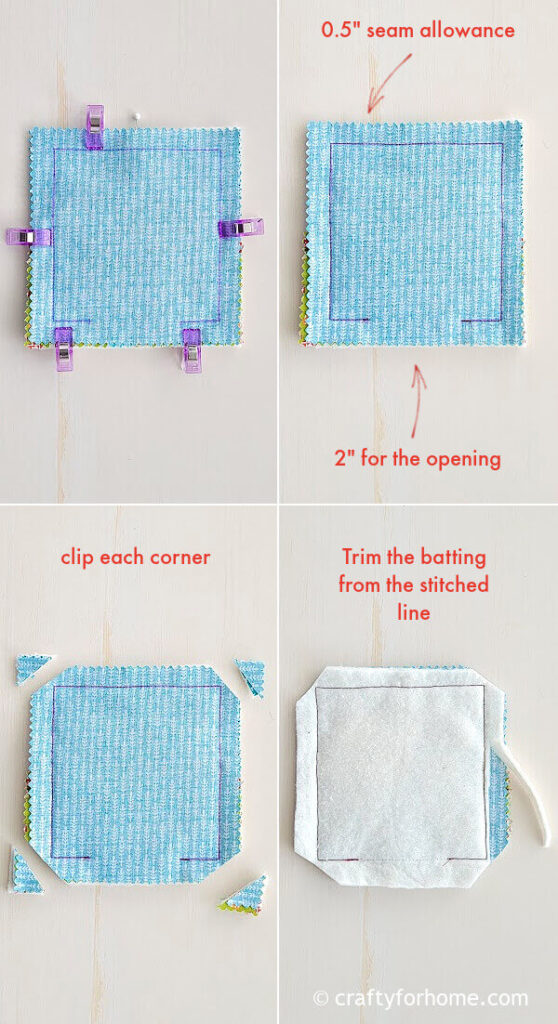DIY Earbud Pouch Keychain Tutorial | Crafty For Home