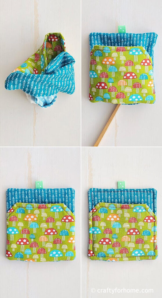DIY Earbud Pouch Keychain Tutorial | Crafty For Home