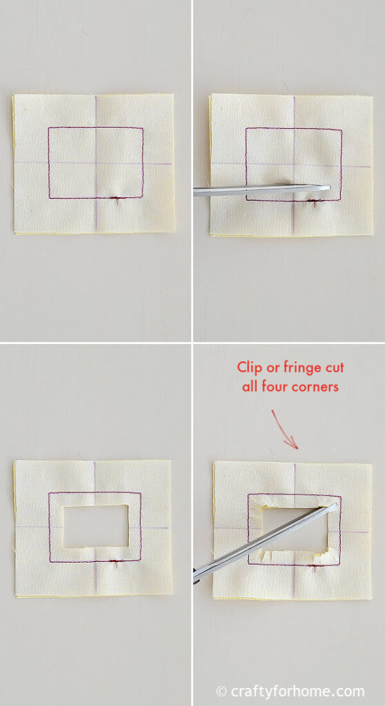 Santa Belt Mug Rug With Reverse Applique | Crafty For Home