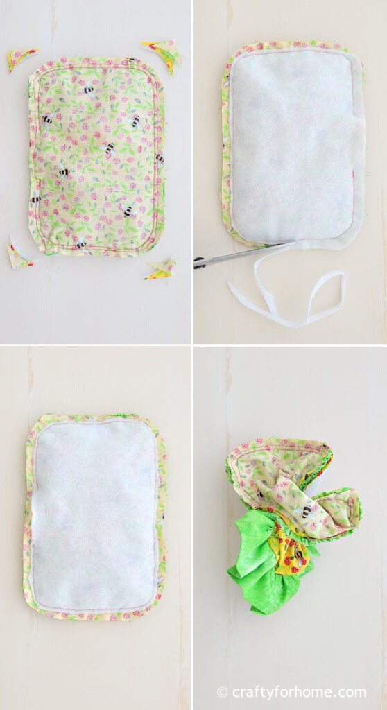 DIY Ruffled Coaster Tutorial | Crafty For Home