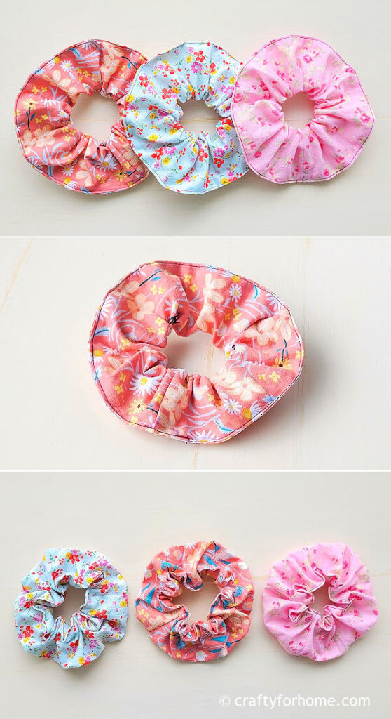 Hair Scrunchie Sewing Tutorial | Crafty For Home
