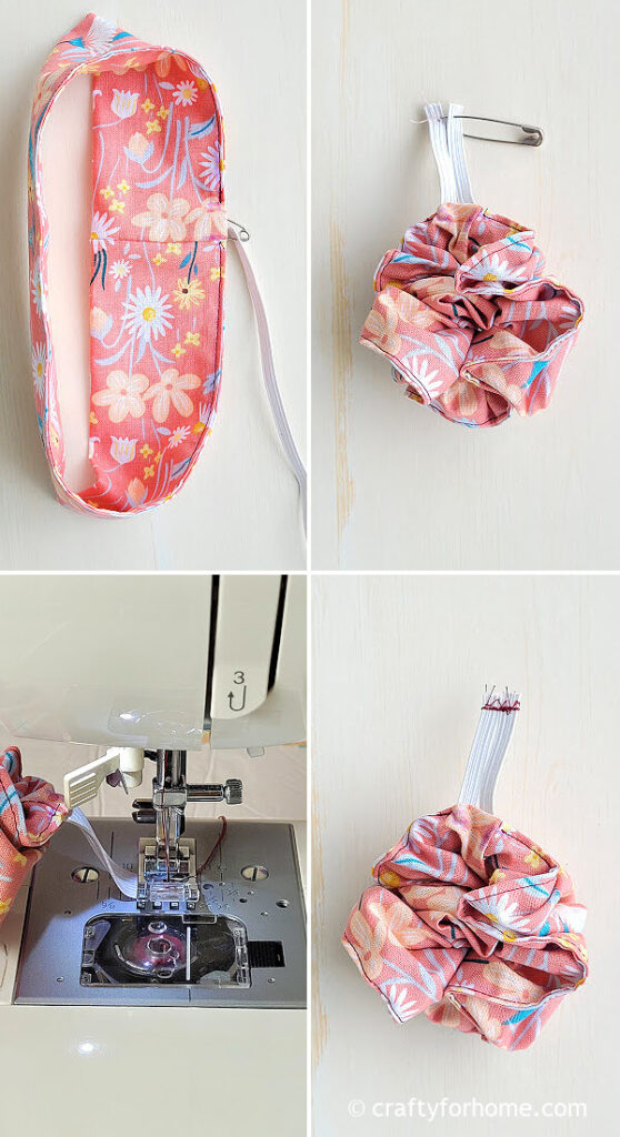 Hair Scrunchie Sewing Tutorial | Crafty For Home