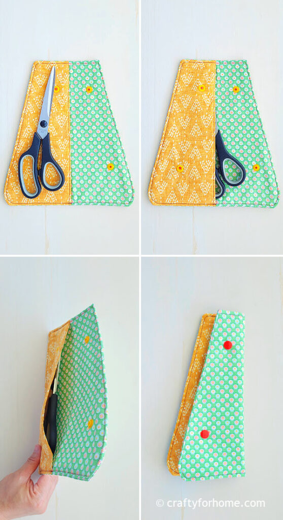 Easy Sewing Scissors Pouch Tutorial | Crafty For Home