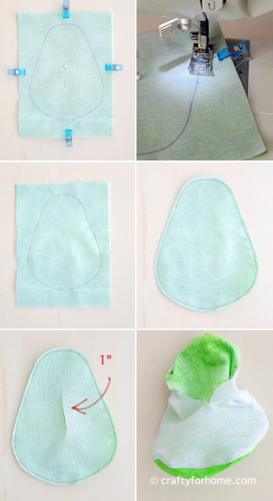 Sewing Avocado Coaster Tutorial | Crafty For Home