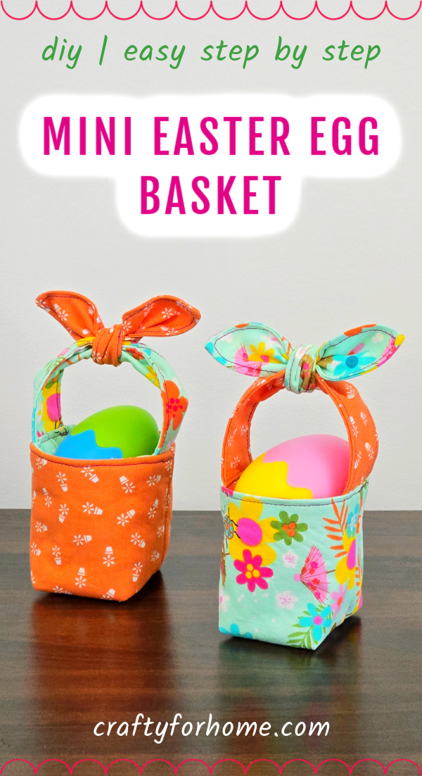 Mini Easter Basket Tutorial | Crafty For Home